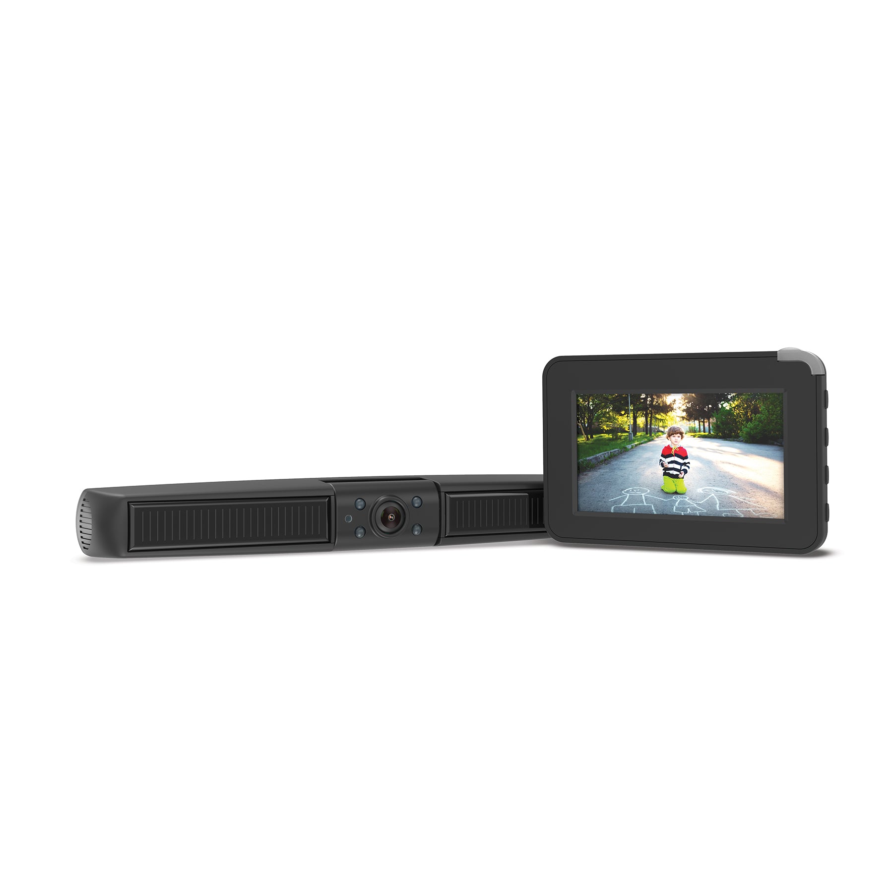 4.3” Solar Powered Reverse Camera Kit with Wireless Transmission – Parkmate